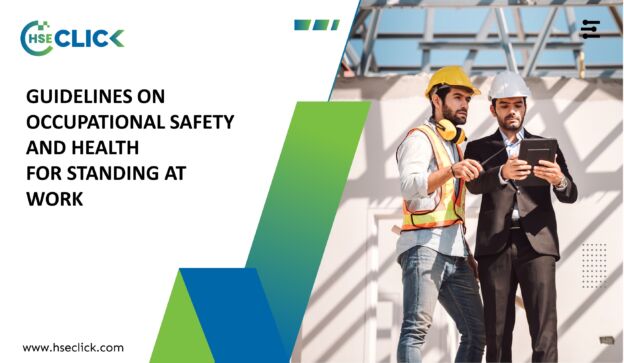 Guidelines On Occupational Safety And Health For Standing At Work ...